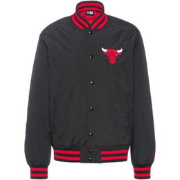 New Era Chicago Bulls Bomberjacke Herren - Gr&ouml;&szlig;e L - schwarz