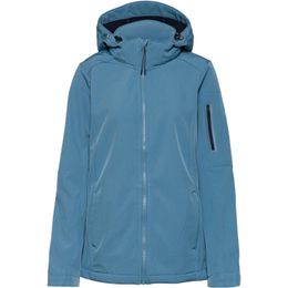 McKINLEY Kadino II Softshelljacke Damen - Gr&ouml;&szlig;e 36 - blau