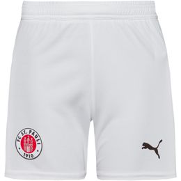 Puma FC St. Pauli Funktionsshorts Kinder - Gr&ouml;&szlig;e 140 - wei&szlig;