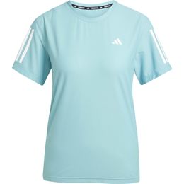Adidas OWN THE RUN Funktionsshirt Damen - Gr&ouml;&szlig;e XS - gr&uuml;n