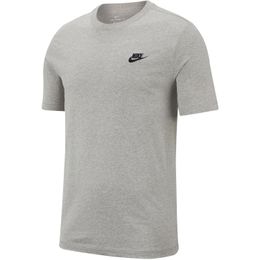 Nike Club T-Shirt Herren - Gr&ouml;&szlig;e L - grau