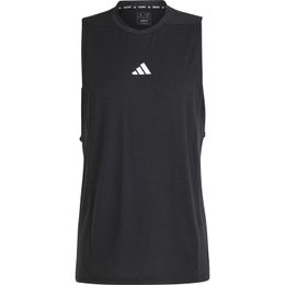 Adidas D4T Funktionstank Herren - Gr&ouml;&szlig;e XXL - schwarz