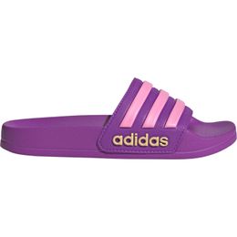 Adidas Adilette Shower Badelatschen Kinder - Gr&ouml;&szlig;e 34 - lila
