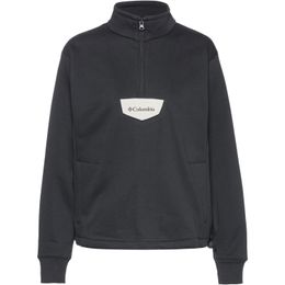 Columbia Lodge Sweatshirt Damen - Gr&ouml;&szlig;e S - schwarz