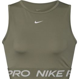 Nike Pro 365 Croptop Damen - Gr&ouml;&szlig;e XL - gr&uuml;n