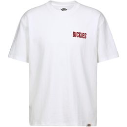 Dickies Slacks Rally T-Shirt Herren - Gr&ouml;&szlig;e S - wei&szlig;