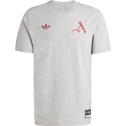 Adidas Arsenal London T-Shirt Herren - Gr&ouml;&szlig;e M - grau
