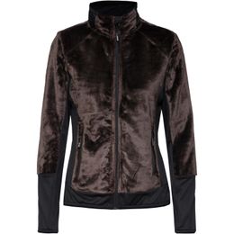 8848 Outdoor Fleecejacke Damen - Gr&ouml;&szlig;e XL - braun