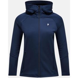 Peak Performance Rider Fleecejacke Damen - Gr&ouml;&szlig;e XL - blau