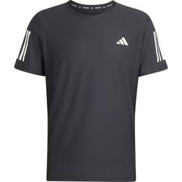 Adidas OWN THE RUN Funktionsshirt Herren - Gr&ouml;&szlig;e S - schwarz