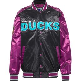 starters Starter Anaheim Ducks Bomberjacke Herren - Gr&ouml;&szlig;e XL - schwarz