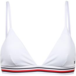 Tommy Hilfiger GLOBAL Bikini Oberteil Damen - Gr&ouml;&szlig;e XL - wei&szlig;