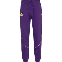 New Era LA Lakers Sweathose Herren - Gr&ouml;&szlig;e XL - lila