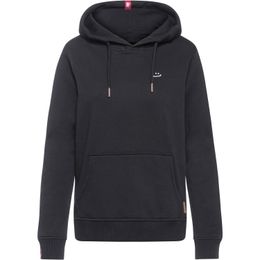 Kleinigkeit Laugh You Hoodie Damen - Gr&ouml;&szlig;e S - schwarz