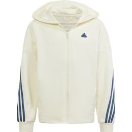 Adidas Kapuzenjacke Jungen - Gr&ouml;&szlig;e 128 - beige