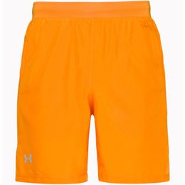 Under Armour Launch 7 Laufshorts Herren - Gr&ouml;&szlig;e L - orange