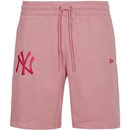 New Era New York Yankees Sweatshorts Herren - Gr&ouml;&szlig;e L - rosa
