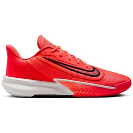 Nike PRECISION VII Basketballschuhe Herren - Gr&ouml;&szlig;e 44 1/2 - rot