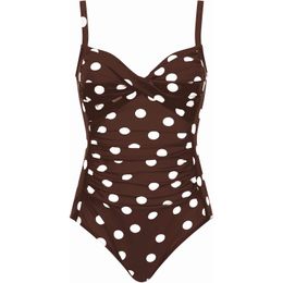 Sunflair Badeanzug Damen - Gr&ouml;&szlig;e 46 / D - braun