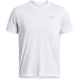 Under Armour Launch Funktionsshirt Herren - Gr&ouml;&szlig;e S - wei&szlig;