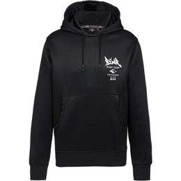 Bear Bear Hoodie Herren - Gr&ouml;&szlig;e L - schwarz