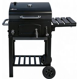 El Fuego Holzkohlegrill 'Ontario II' schwarz 100 x 105 x 47 cm