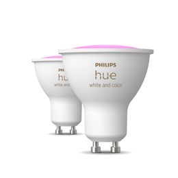 PHILIPS Hue LED-Lampe-Reflektor GU10 400 lm RGBW 2 St&uuml;ck