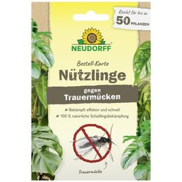 Neudorff Bestell-Karte N&uuml;tzlinge gegen Trauerm&uuml;cken