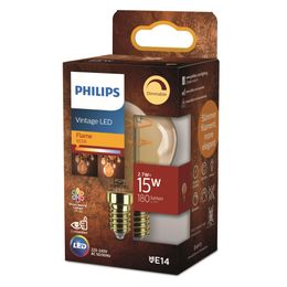 Philips LED-Lampe 'Amber' tropfenform E14 15 W 180 lmdimmbar