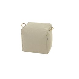 siena GARDEN Gartenhocker 'Integral' Polyethylen beige 46 x 46 x 46 cm