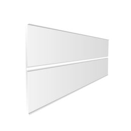 Roro PVC Knick-Winkelleiste wei&szlig; 25x25x3 mm L&auml;nge 1500 mm
