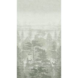 A.S. Cr&eacute;ation A.S. Cr&eacute;ation Vliestapete 'Lilly & Luis' Wald gr&uuml;n 3-teilig 1,59 x 2,8 m