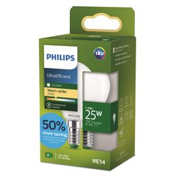 Philips LED-Lampe tropfenform E14 A 25 W 252 lm matt warmwei&szlig;