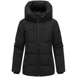 Marikoo Winter Jacket 'Kuscheltatze XVI' female Black size L