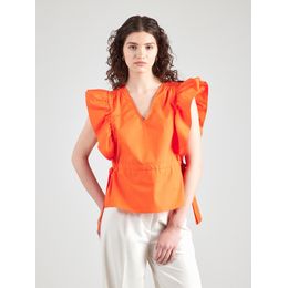 Y.A.S YAS Bluse 'YASUlea' Damen Gr&ouml;&szlig;e S neonorange