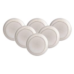 like. by Villeroy & Boch Fr&uuml;hst&uuml;cksteller Perlemor Sand &oslash; 23,8 cm 6er Set