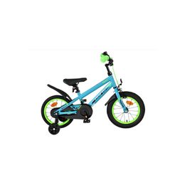 VOLARE Kinderfahrrad Rocky 14 Zoll, gr&uuml;n