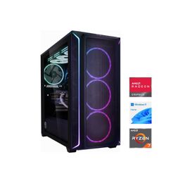 MP ONE GAMING PC 09 - RX 9060 XT - Ryzen 7 7800X3D - 4 TB NVMe - 48GB RAM - Windows 11