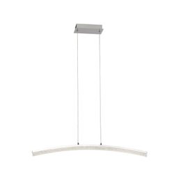 Brilliant Lampe Sparkling LED Pendelleuchte chrom 1x 21W LED integriert, (1680lm, 3000K) &Uuml;ber Wandschalter in 3 Stufen dimmbar