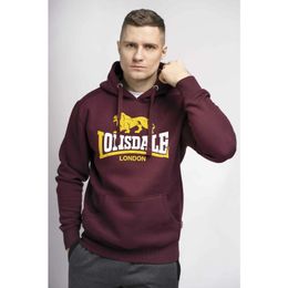 Lonsdale Herren Kapuzensweatshirt normale Passform THURNING