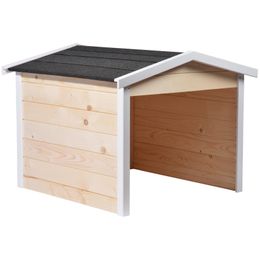 Dobar M&auml;hrobotergarage, Holz, natur