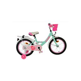 VOLARE Kinderfahrrad Ashley 16 Zoll, gr&uuml;n