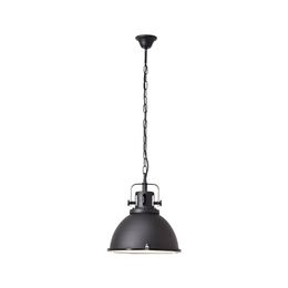 Brilliant Lampe Jesper Pendelleuchte 38cm Glas schwarz 1x A60, E27, 60W, geeignet f&uuml;r Normallampen (nicht enthalten) Kette ist k&uuml;rzbar