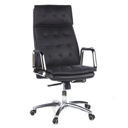 hjh OFFICE Profi Chefsessel VILLA 20 Leder mit Armlehnen