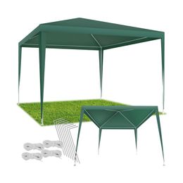 TecTake&reg; Pavillon, 3 x 3 m, mit UV-Schutz, wasserdicht