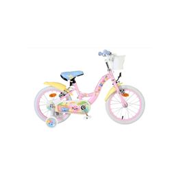 VOLARE Kinderfahrrad Disney Stitch, 16 Zoll, ohne R&uuml;cktrittbremse