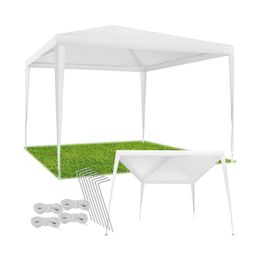TecTake&reg; Pavillon, 3 x 3 m, mit UV-Schutz, wasserdicht