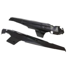 Seitenabdeckung / Seitensch&uuml;tzer Set schwarz f&uuml;r Puch Maxi L / S