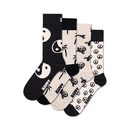 Happy Socks Socks female Beige, Black size 36/40