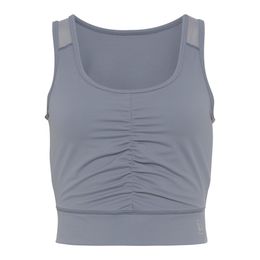 active by Lascana Lascana Active Sporttop Damen Gr&ouml;&szlig;e M hellgrau